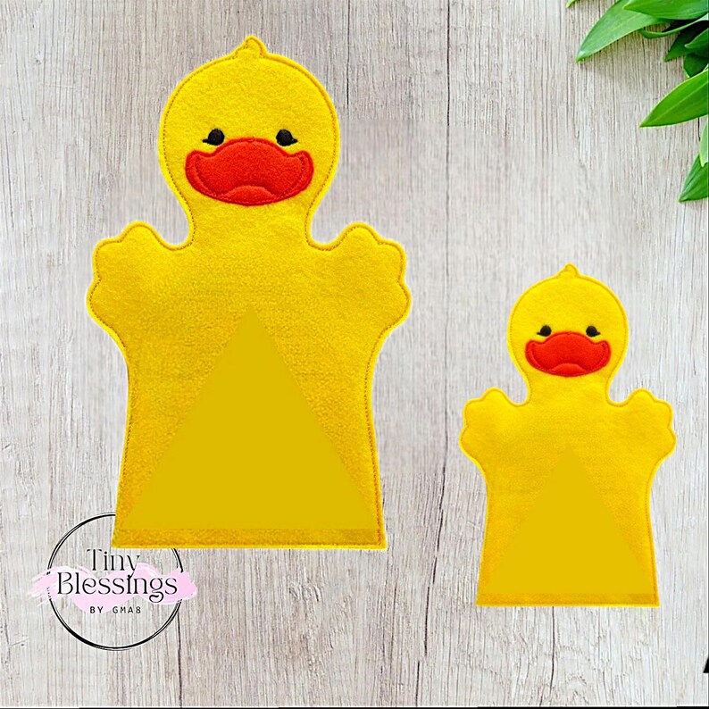 Duck Hand Puppet - Etsy