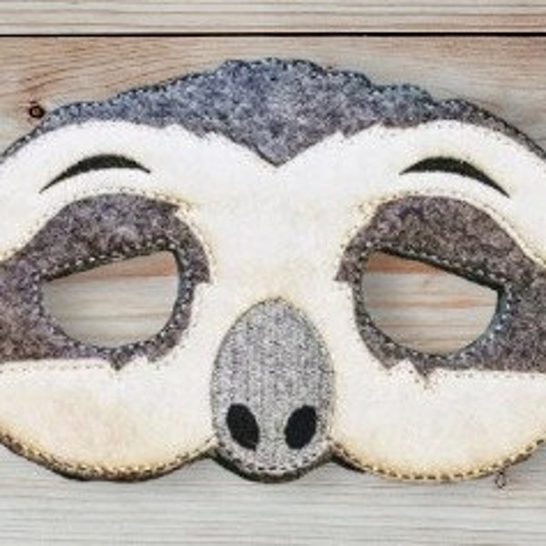 Sloth Mask - Etsy
