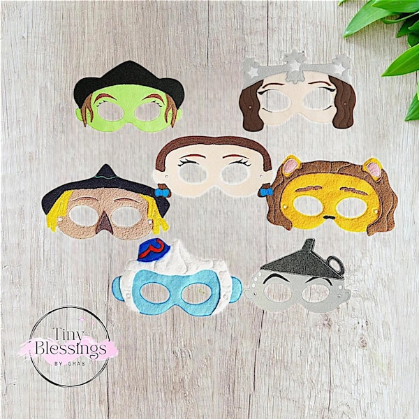 Wizard of Oz Masks - Etsy