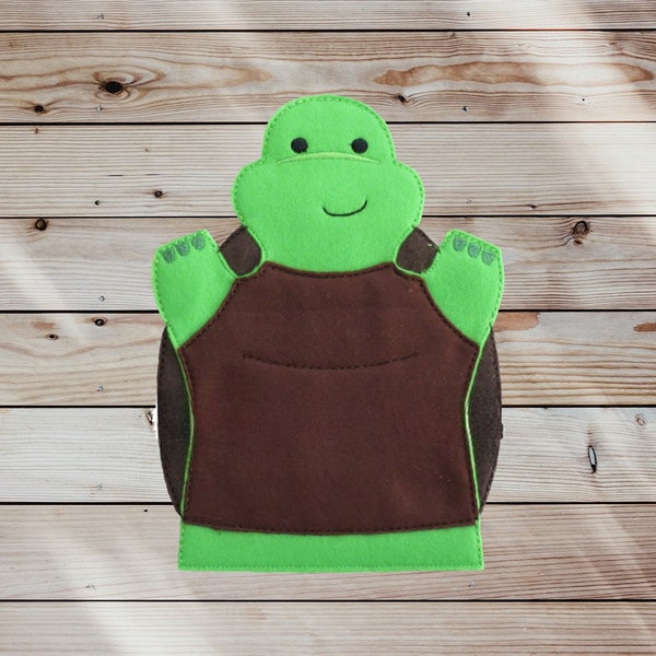 Turtle Hand Puppet - Etsy