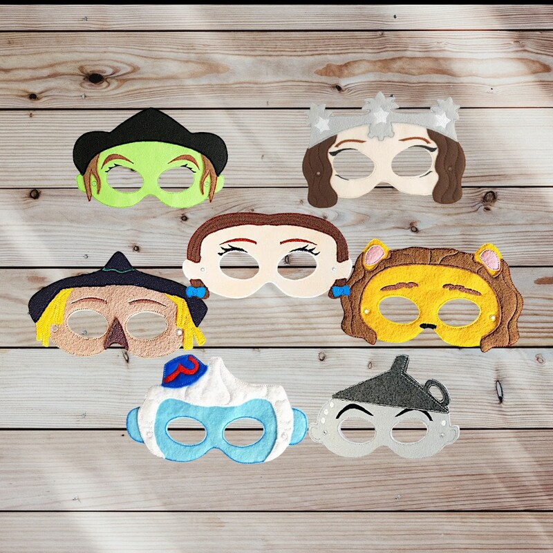 Wizard of Oz Masks - Etsy