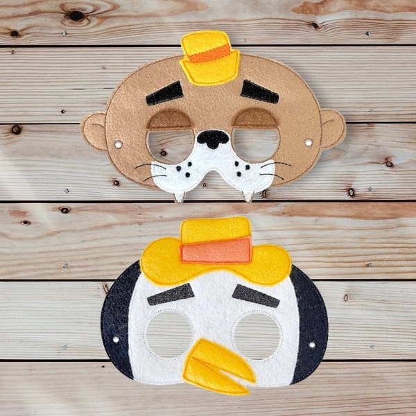 Walrus Felt Mask - Etsy