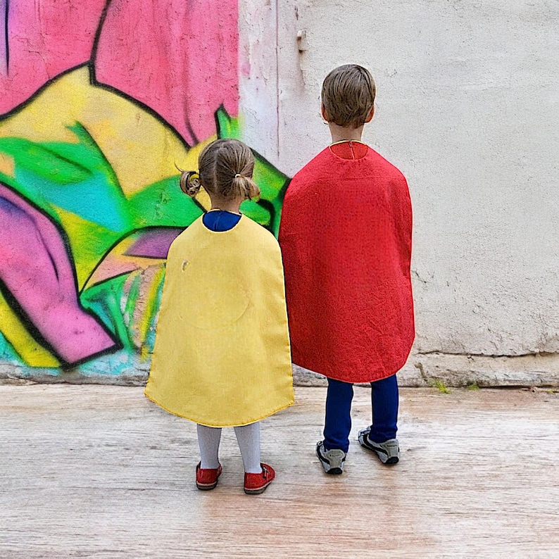 Basic Superhero Pretend Play Capes - Etsy