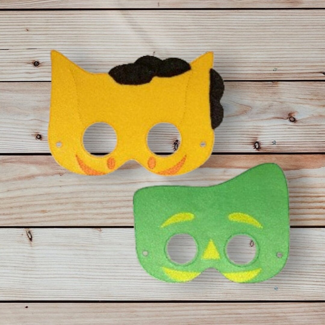 Gumby and Pokey Pretend Play Felt Masks - Etsy