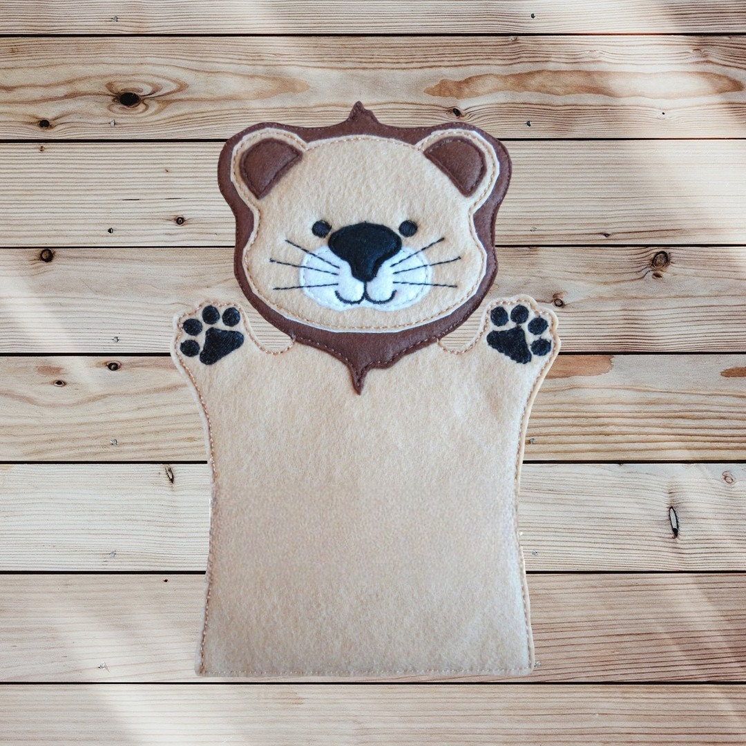 Lion Hand Puppet - Etsy