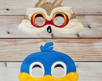 Roadrunner Costume Mask - Etsy