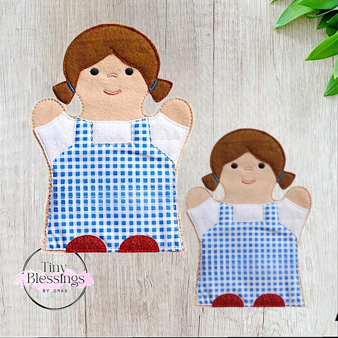 Dorothy Hand Puppet - Etsy