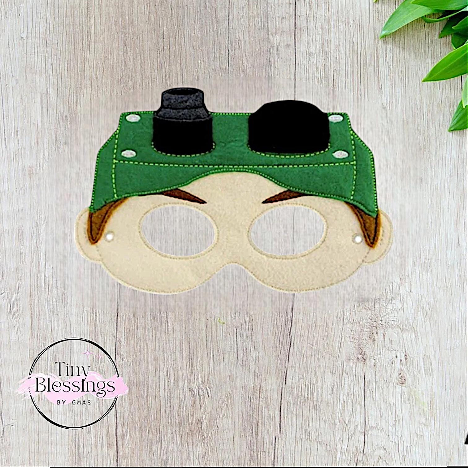 Ghost Hunters Pretend Play Felt Mask - Etsy