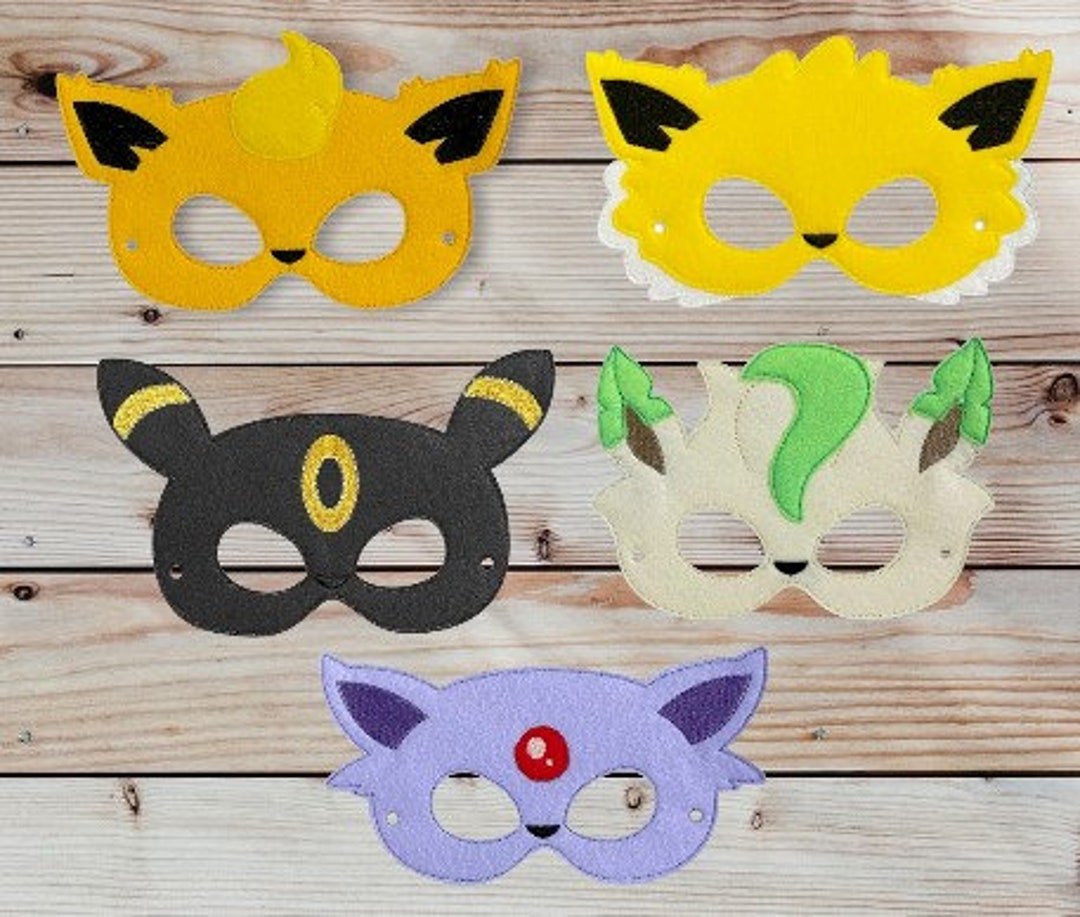 Battle Fox Team Pretend Play Felt Masks - Etsy