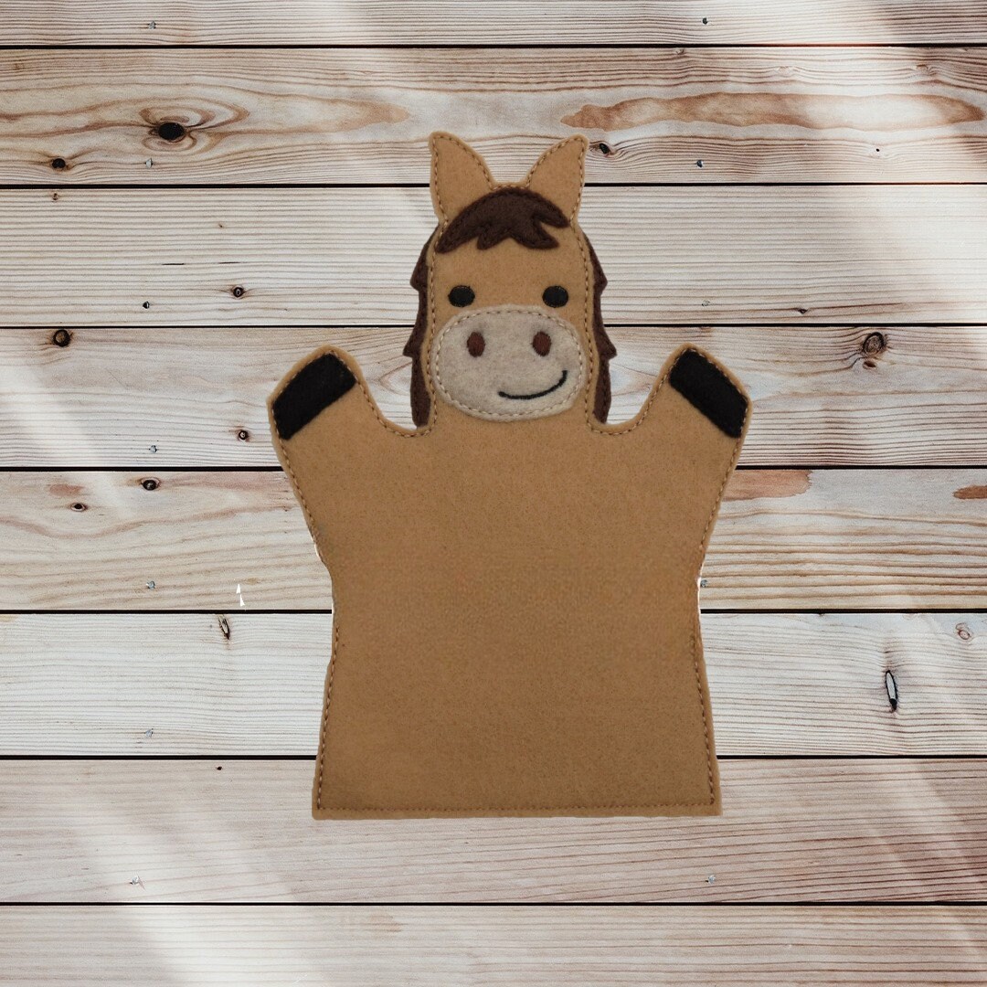 Horse Hand Puppet - Etsy