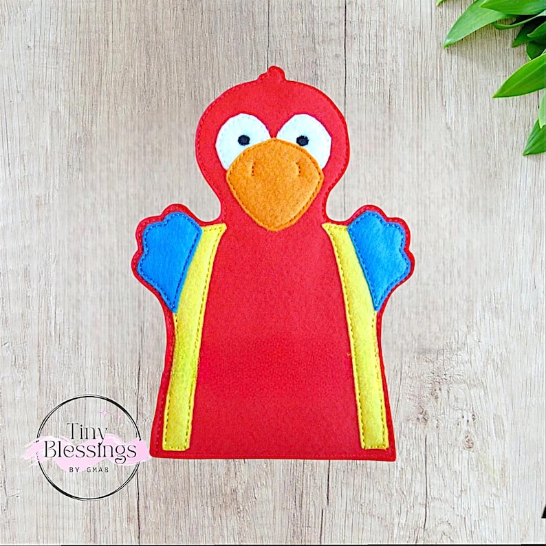 Parrot Hand Puppet - Etsy