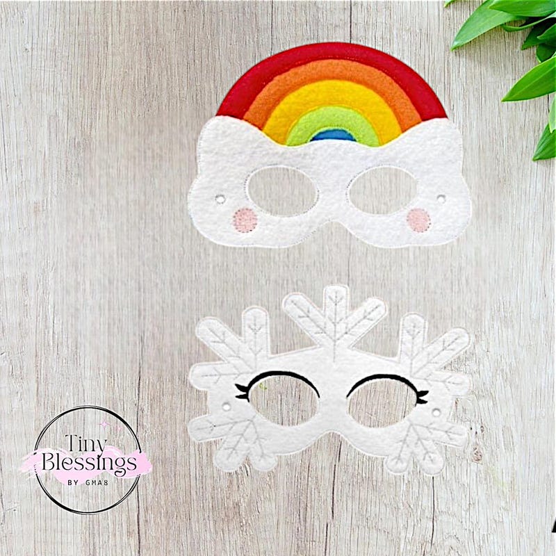 Snowflake Mask - Etsy