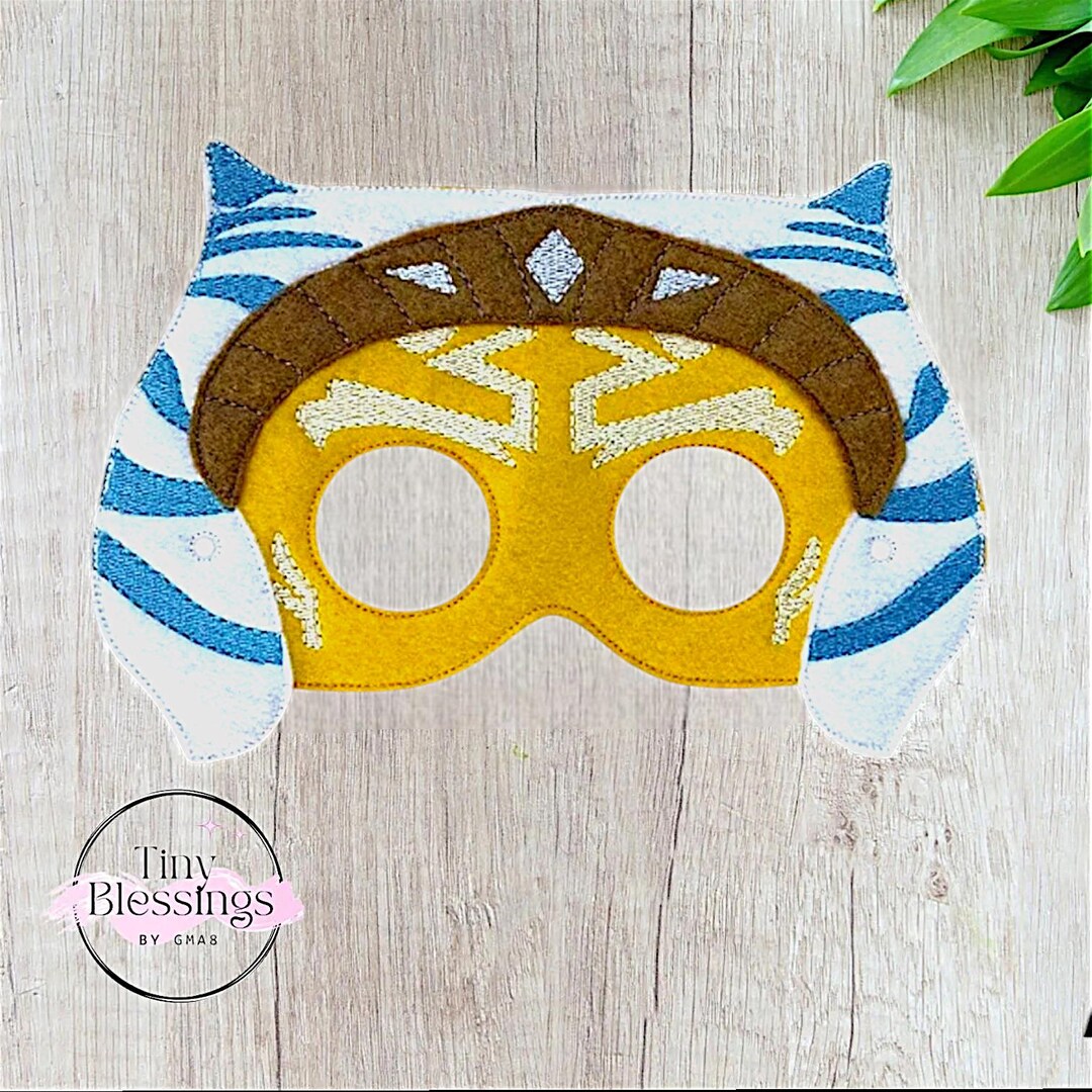 Rebel Alien Pretend Play Felt Mask - Etsy