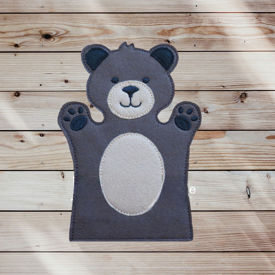 Bear Hand Puppet - Etsy