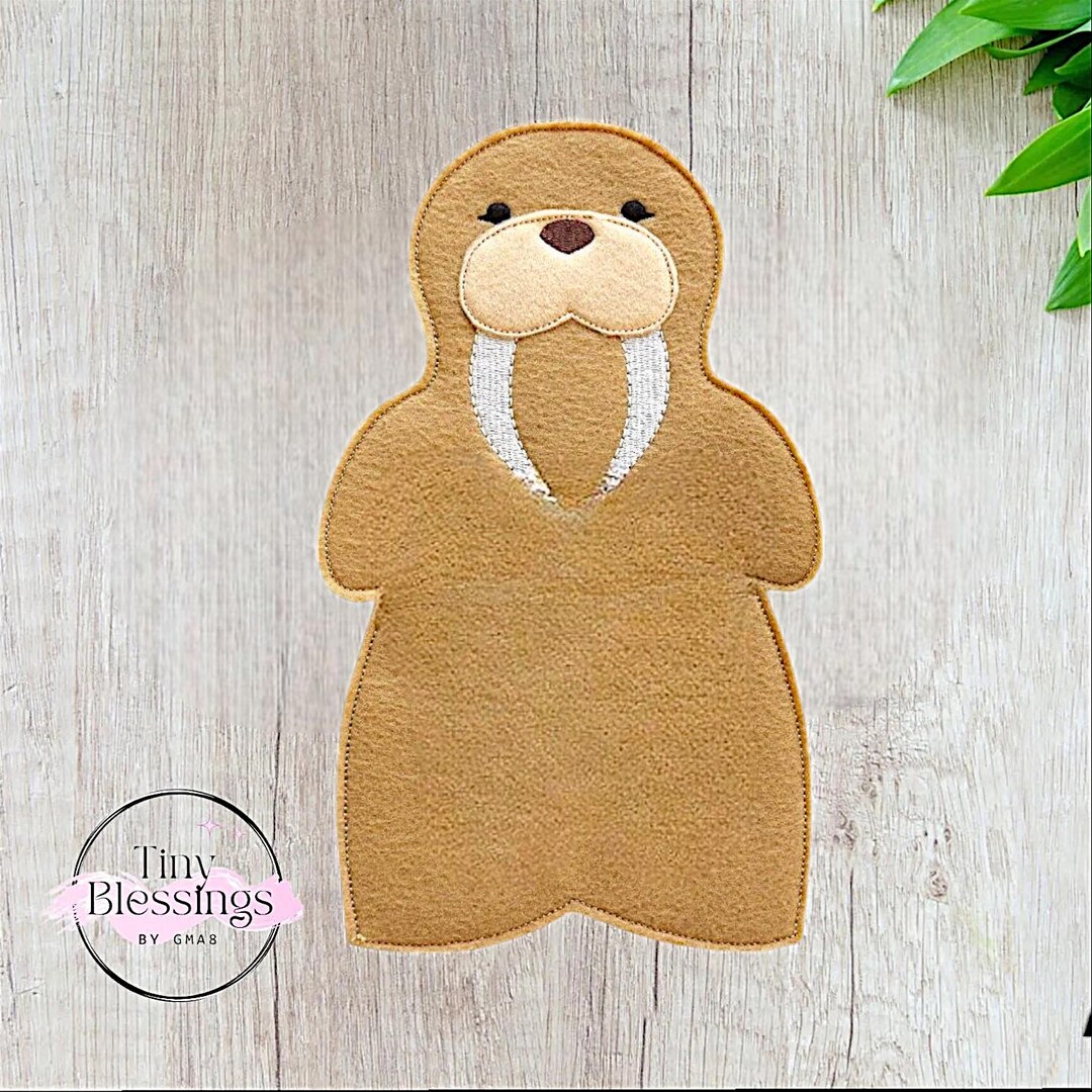Walrus Hand Puppet - Etsy