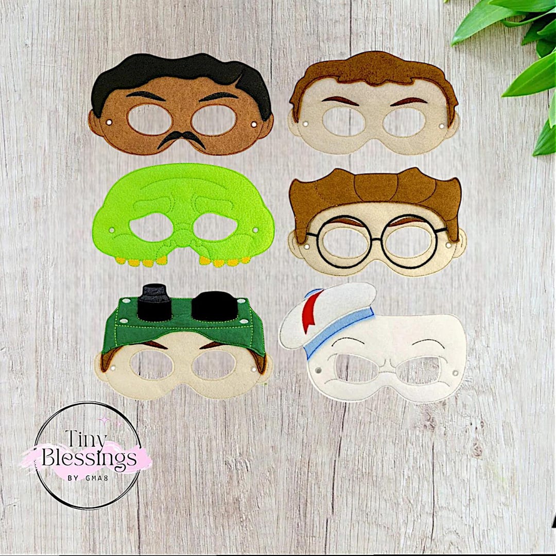 Ghost Hunters Pretend Play Felt Mask - Etsy