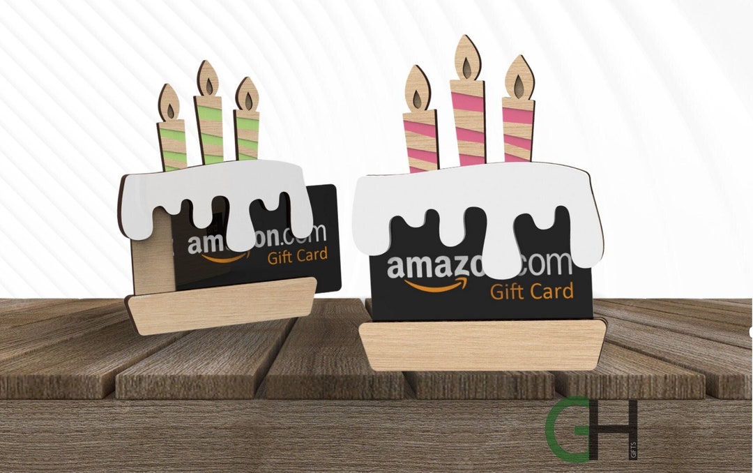 Birthday Cake Gift Card Holder - Etsy