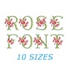 Rose Png Clipart Rose Font Alphabet Rose Letters Png Doodle Letters ...