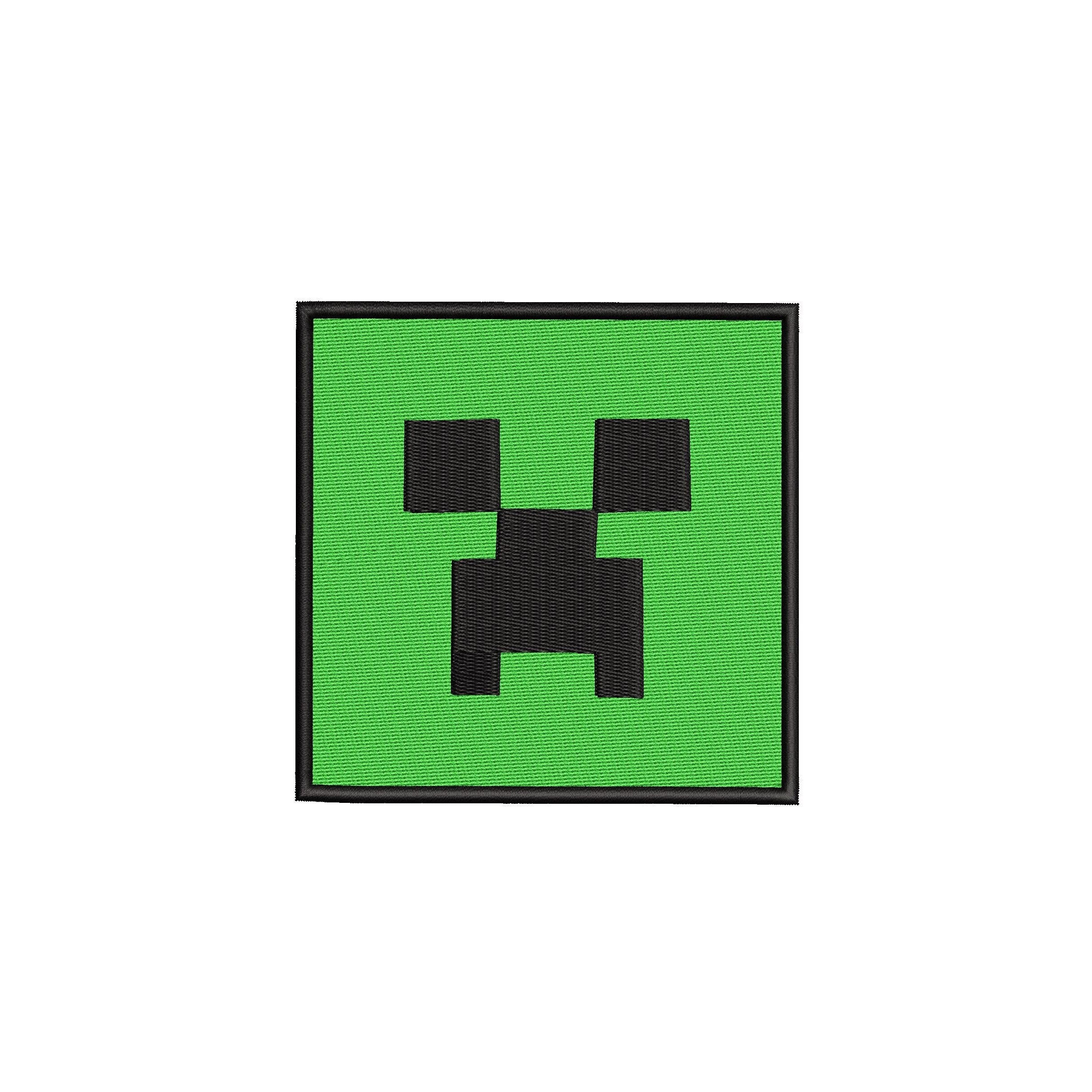 Embroidery Design Minecraft Creeper, Minecraft Creeper, Patch File ...