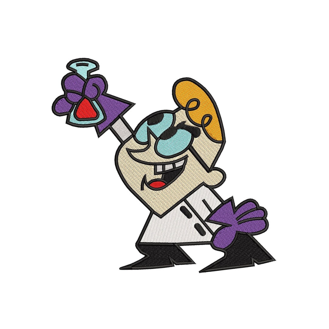 Dexters Laboratory Embroidery Design, Embroidery Design Dexters ...