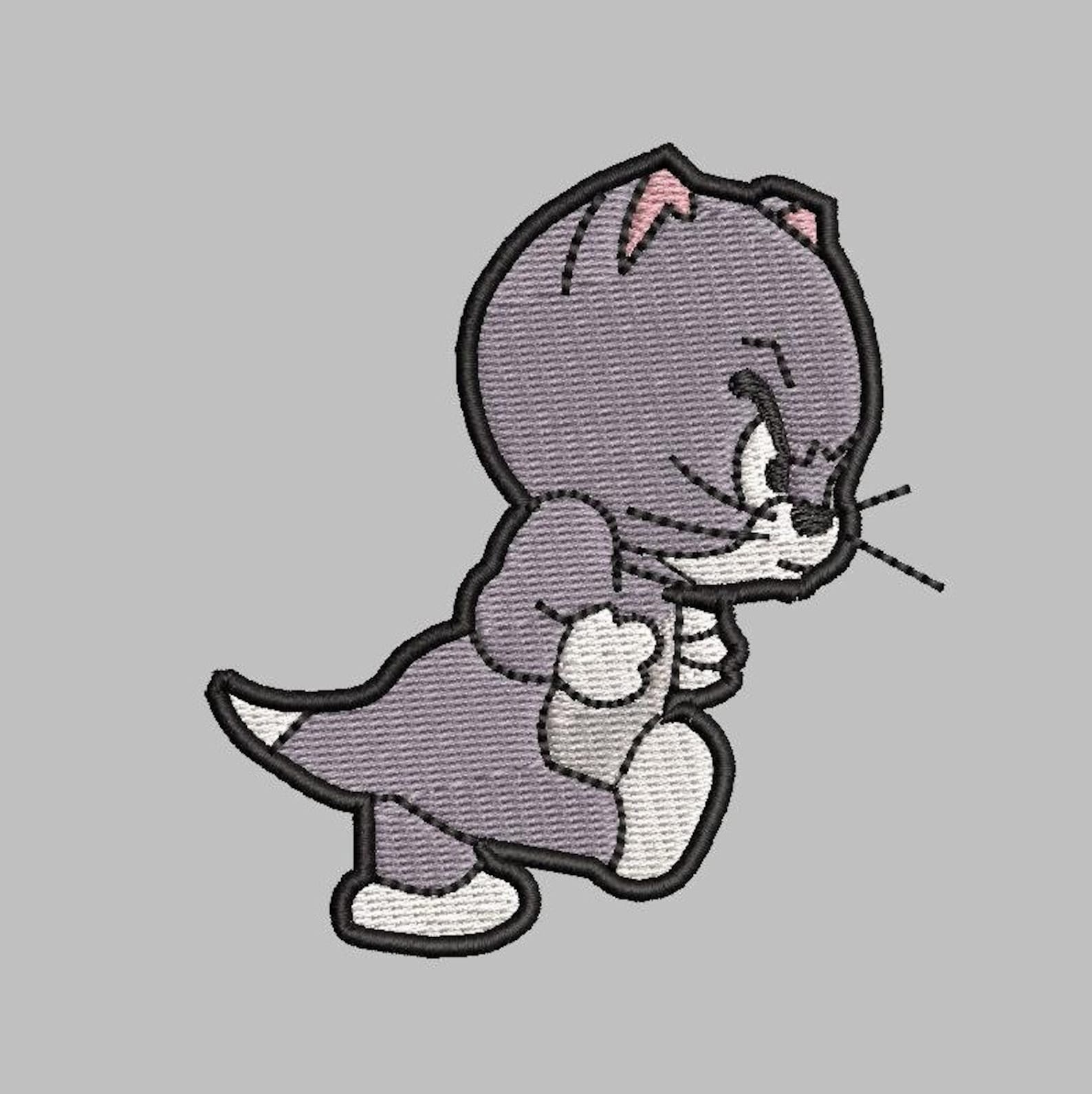 TOM AND JERRY Embroidery Design 1 - Etsy