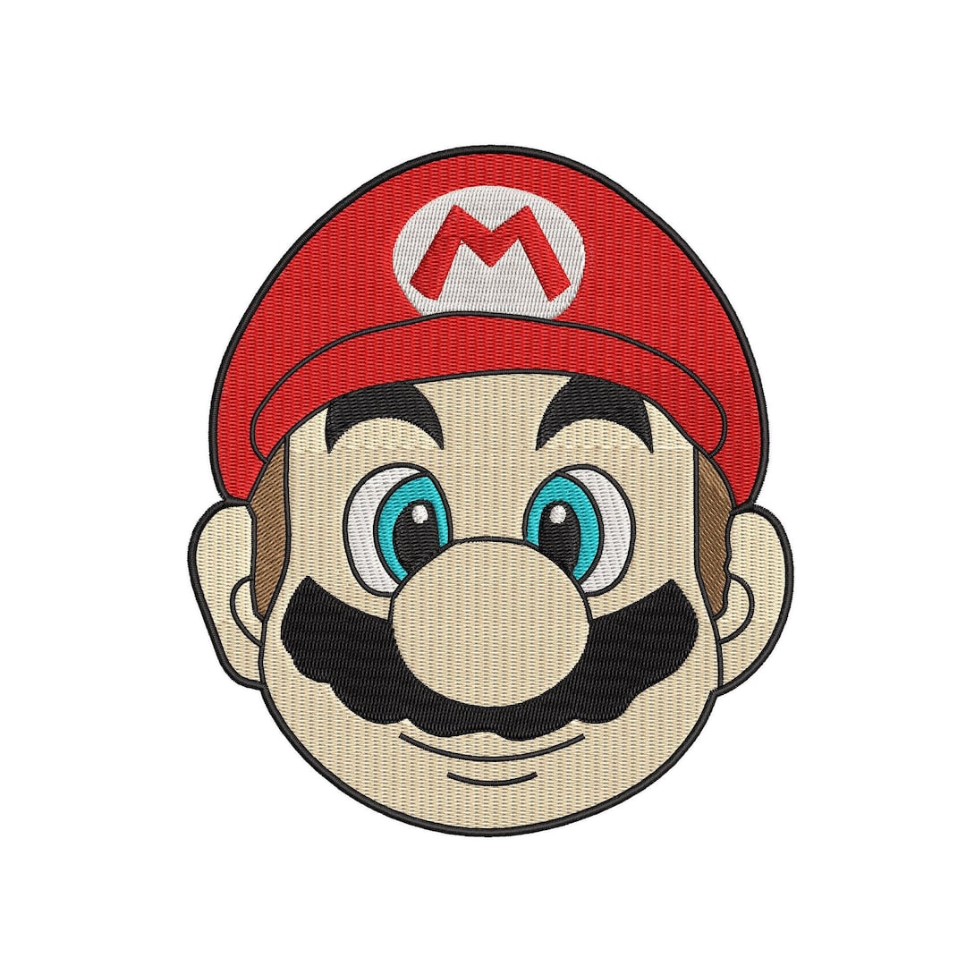 Super Mario Embroidery Design #5 - Etsy