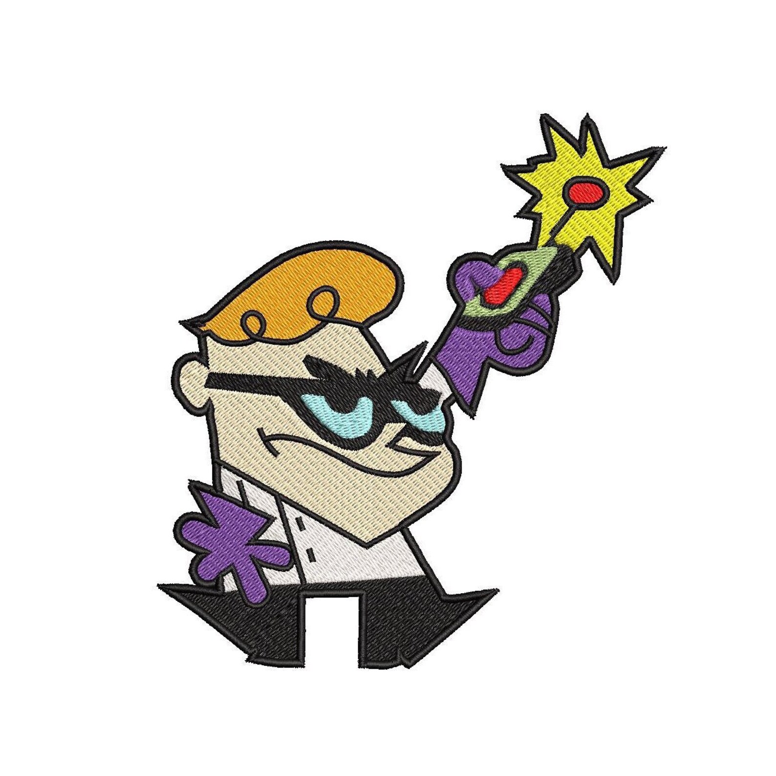 Embroidery Design Dexter, Embroidery Design Dexters Laboratory, Dexter ...