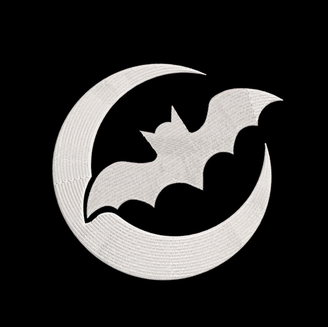 EMBROIDERY DESIGN Halloween Bat, Halloween Bat Embroidery Design ...