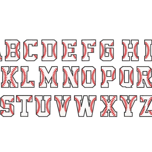 Baseball Embroidery - Etsy
