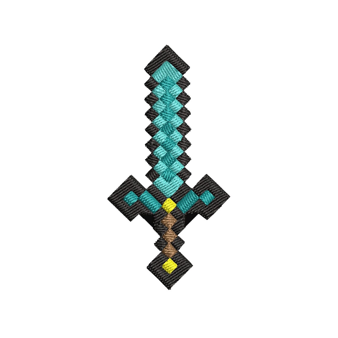 Minecraft Sword Embroidery Design, Minecraft EMBROIDERY DESIGN ...