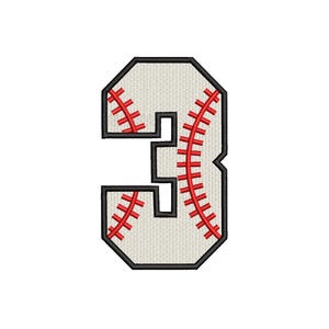 Baseball Font Embroidery Design, 7 Sizes, Embroidery Baseball ...