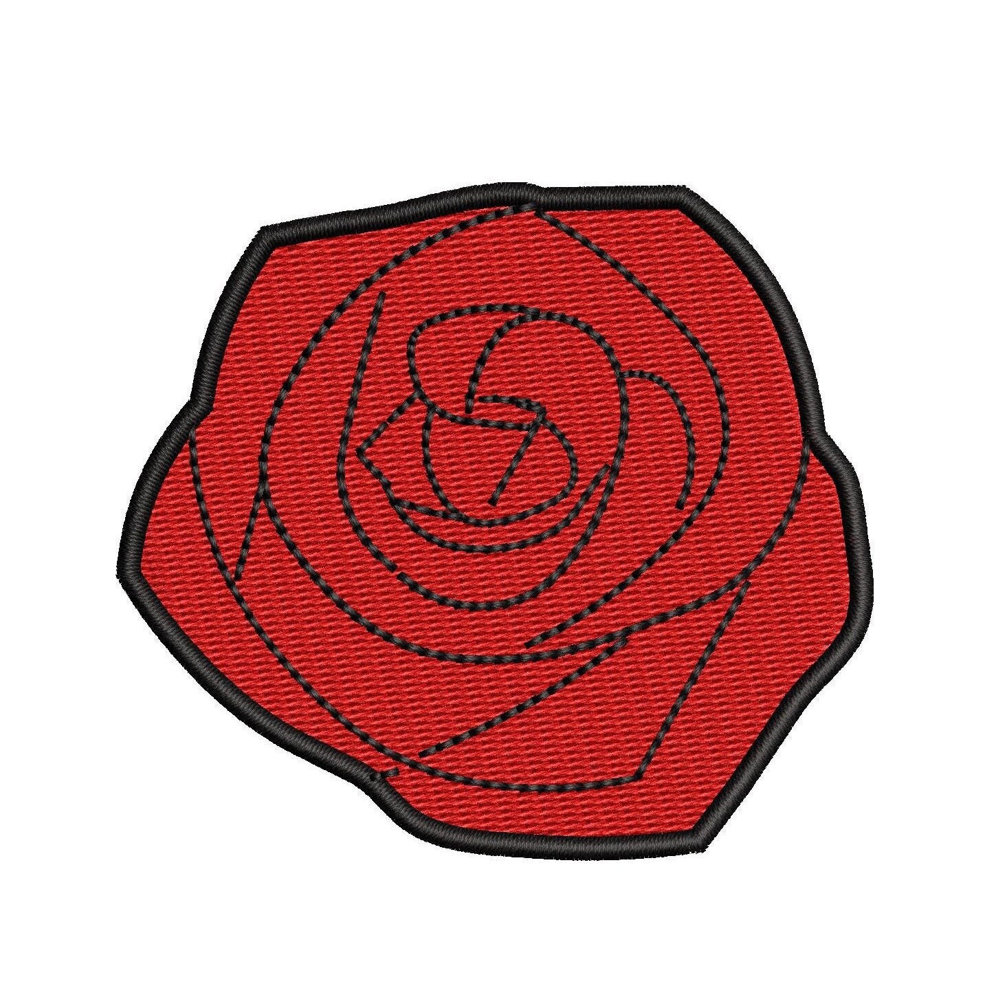 ROSE, Flower EMBROIDERY DESIGN, Rose #3 - Etsy