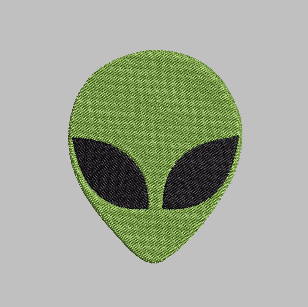 Alien EMBROIDERY DESIGN, Alien #1 - Etsy