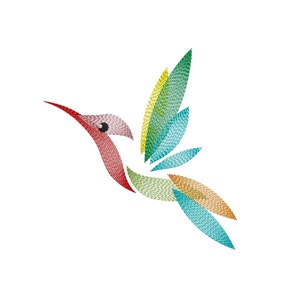 3 Hummingbirds EMBROIDERY DESIGN Hummingbirds, Hummingbirds Embroidery ...