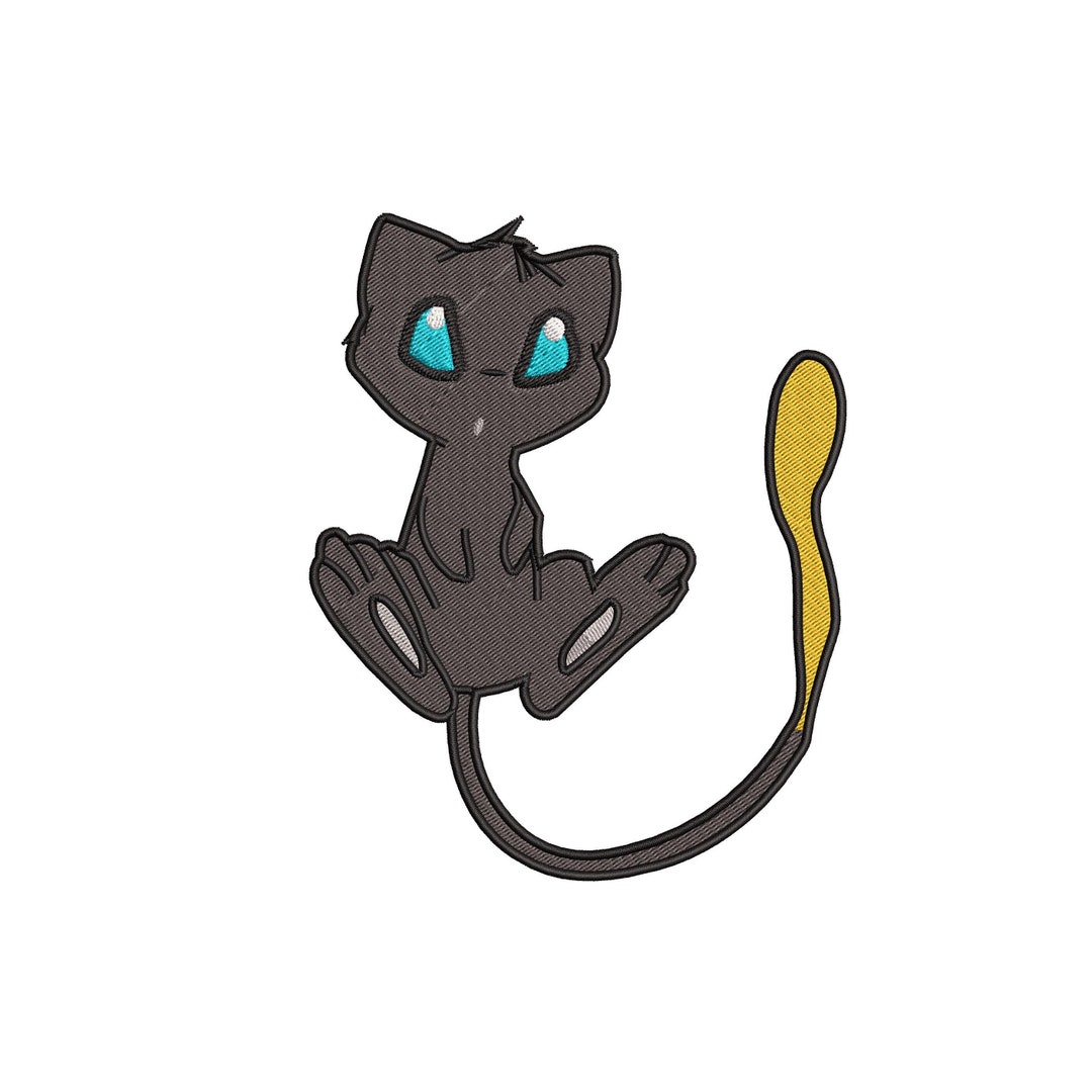 EMBROIDERY DESIGN Pokemon Shadow Mewthree Mew and Mewtwo, Pokemon ...