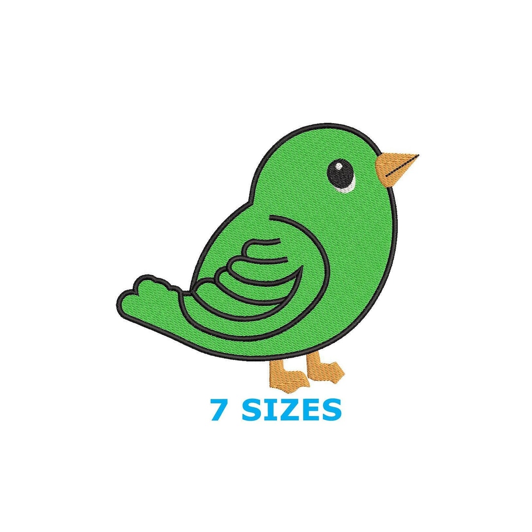 Bird EMBROIDERY DESIGN, Bird Embroidery Design File, Bird Embroidery ...
