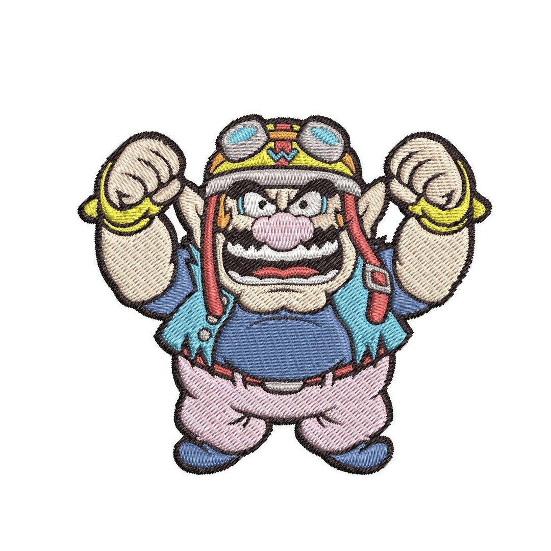 EMBROIDERY DESIGN Warioware Gold, Warioware Gold Embroidery Design File ...