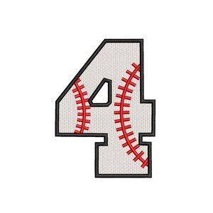 Baseball Font Embroidery Design, 7 Sizes, Embroidery Baseball ...