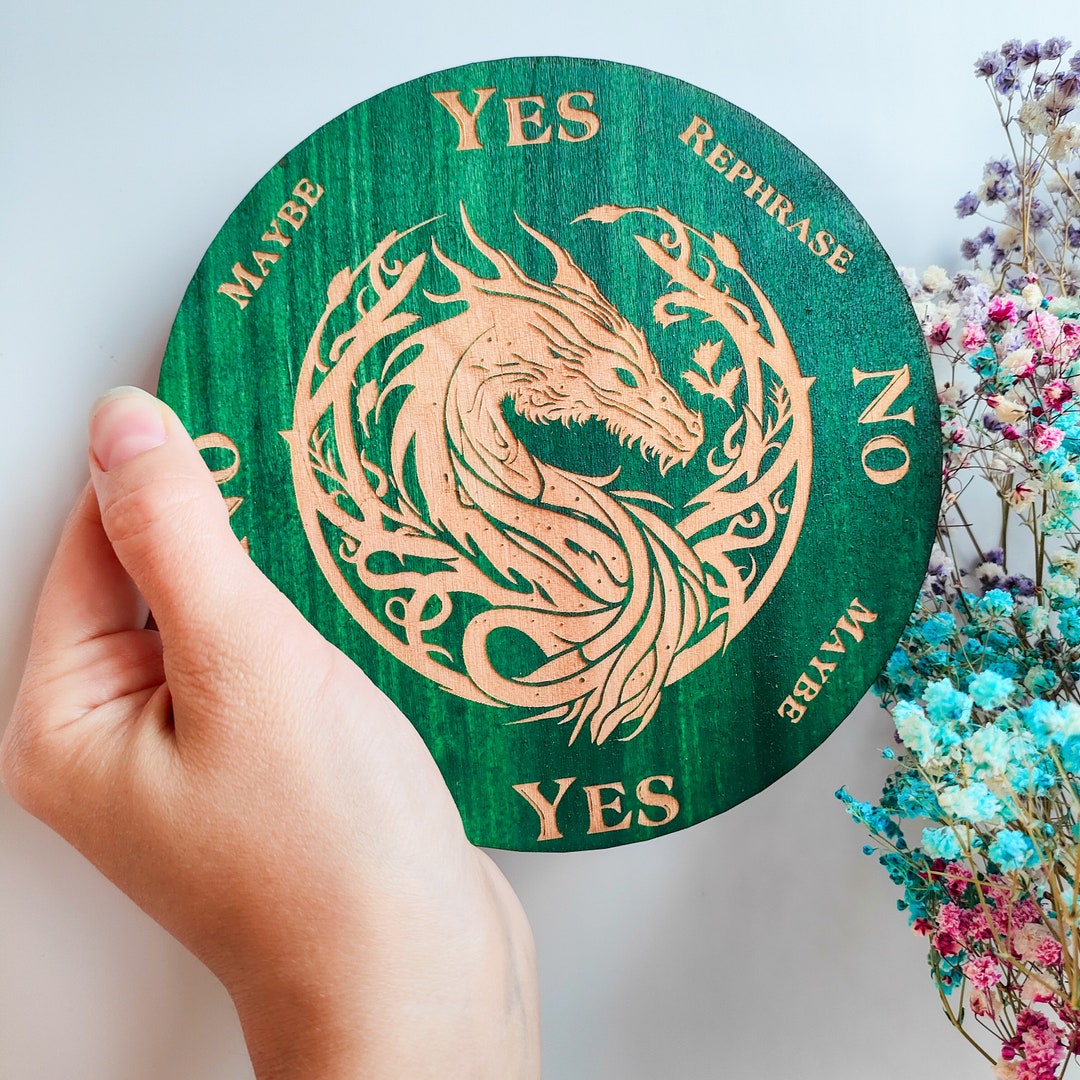 Forest Dragon Pendulum Board , Spirit Board for Answers, Witchcraft ...