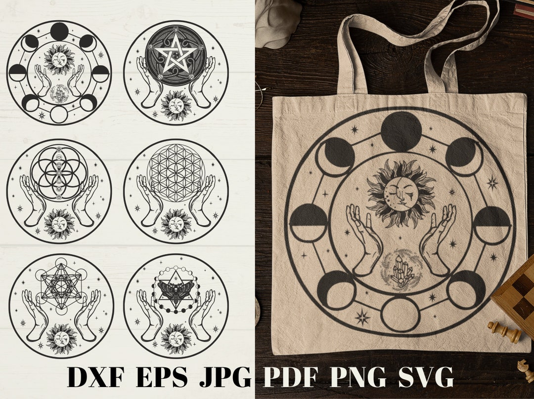 Altar Tile Svg, Svg Bundle, Witch Board Svg, Witch Svg, Image Svg ...