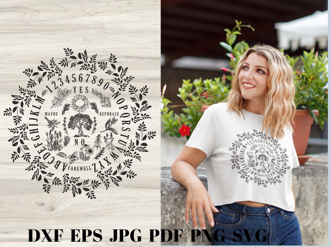 Ouija Board Svg, Altar Decor Svg, Forest Svg, Boho Svg, Witch Svg ...