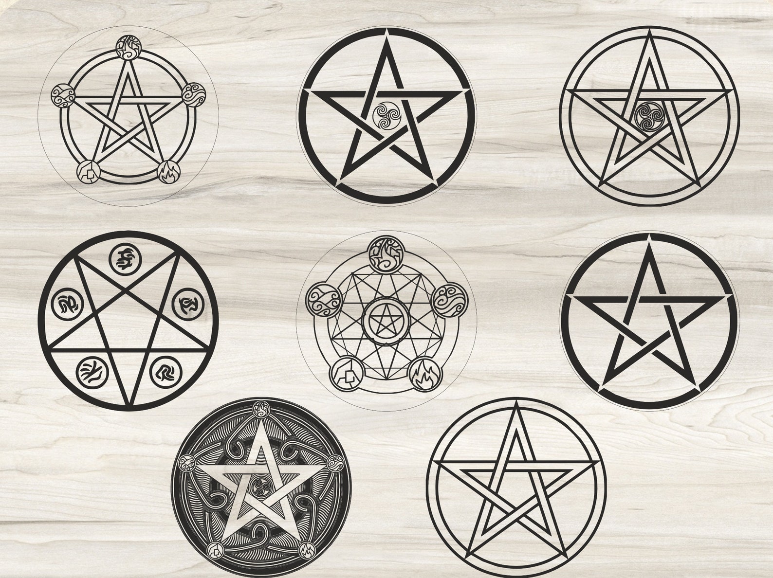 Altar Svg Bundle Pentacle Svg Boho Svg With Svg Image Svg - Etsy