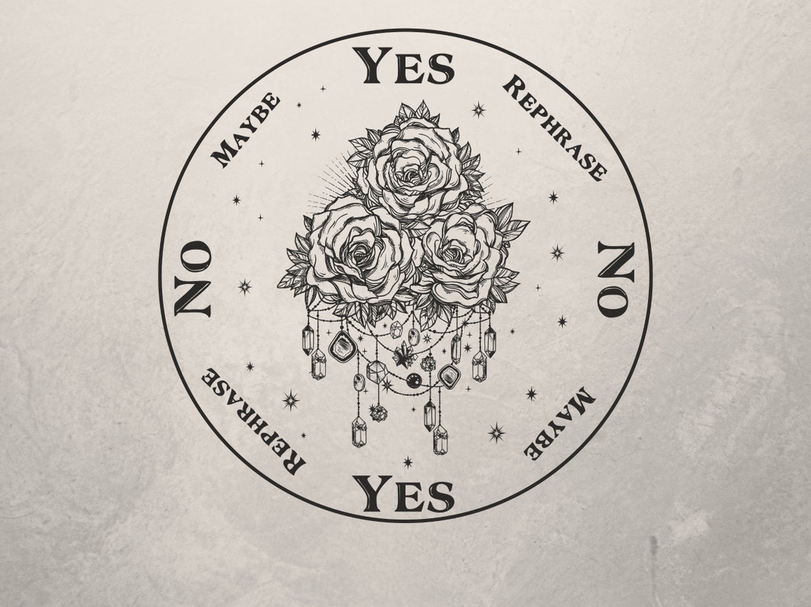 Pendulum Board Svg, Altar Decor Svg, Roses Svg, Boho Svg, Witch Svg ...