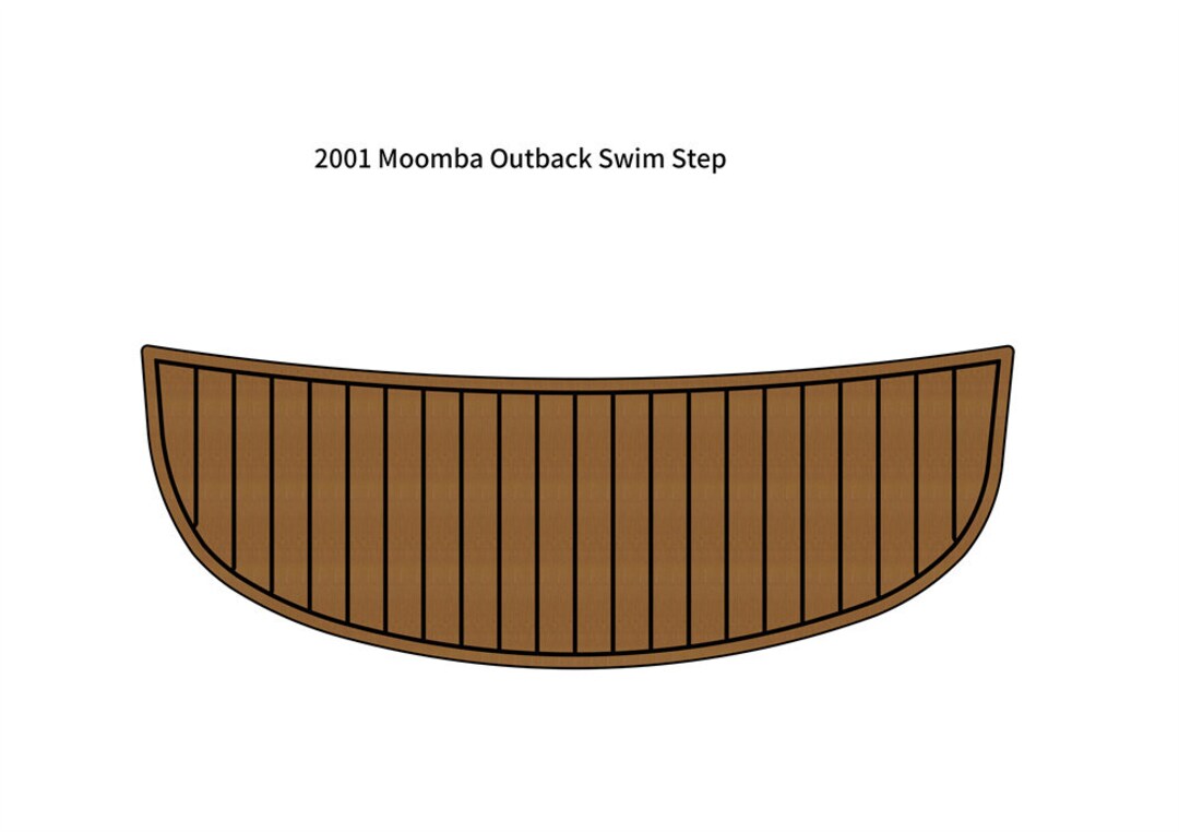 2003-2009 Moomba-3pc Swim Platform Step Pad Boat EVA Foam Teak Deck ...