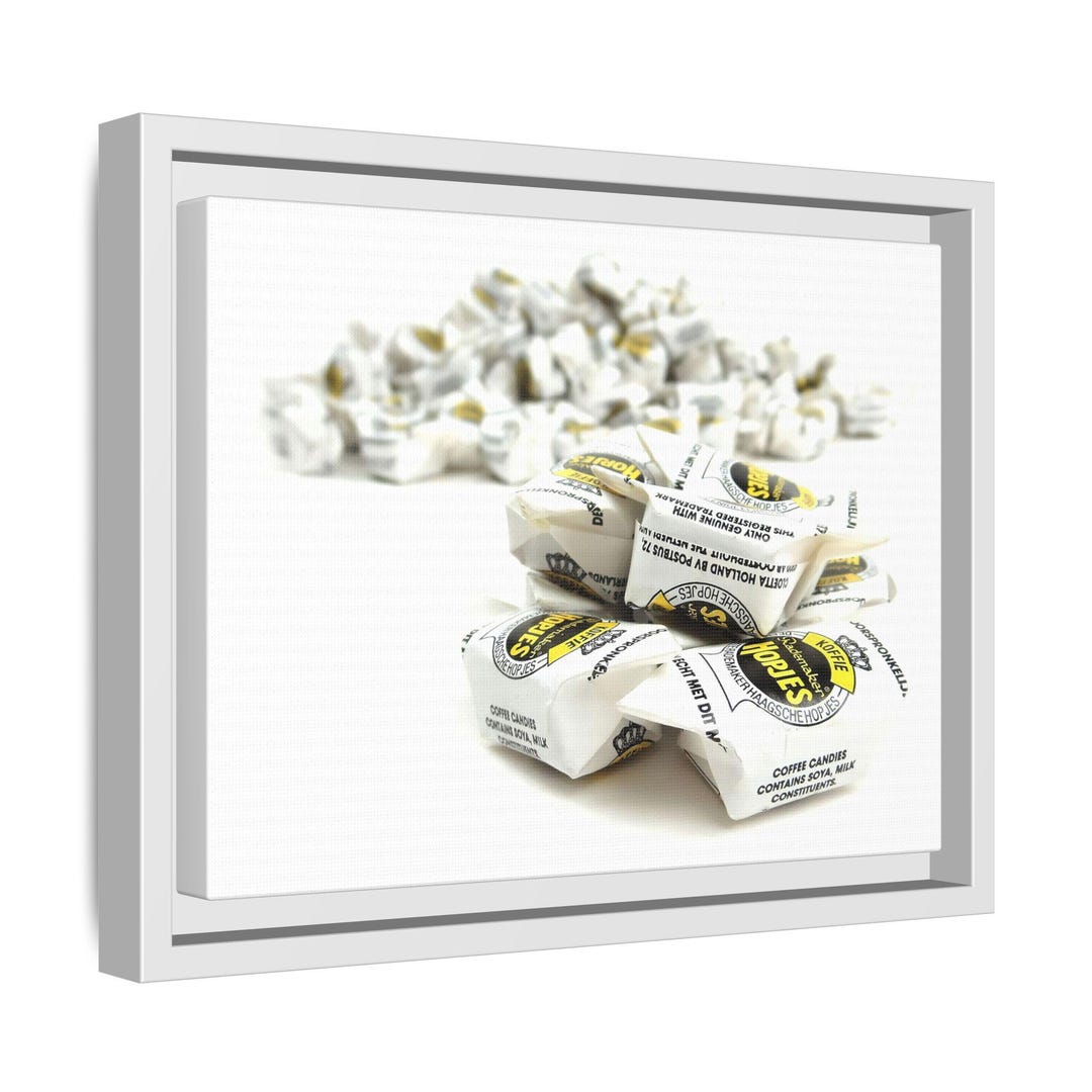 Haagse Hopjes Candies Poster Dutch Coffee Candy Art, the Hague Heritage ...