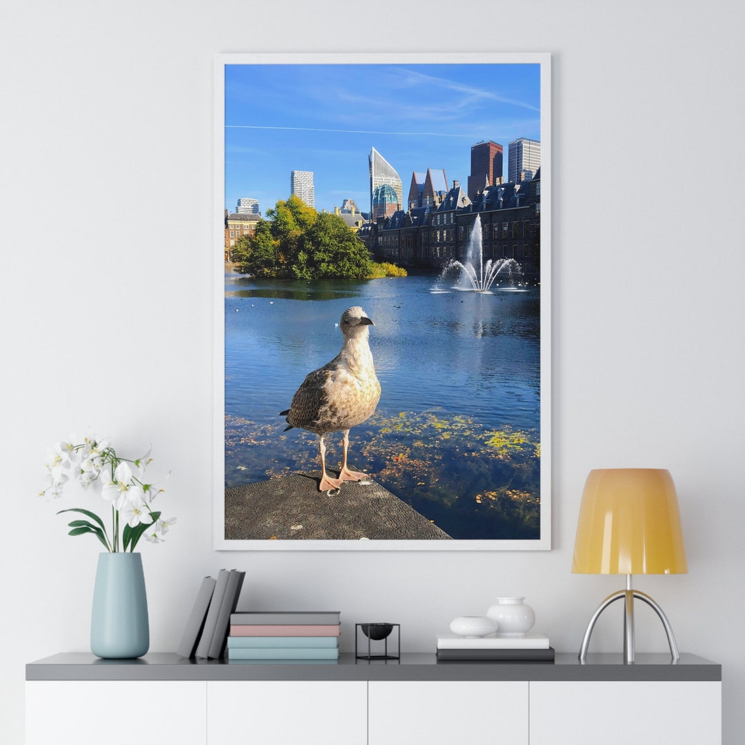 The Hague Poster - Den Haag Wall Art Architecture the Netherlands ...