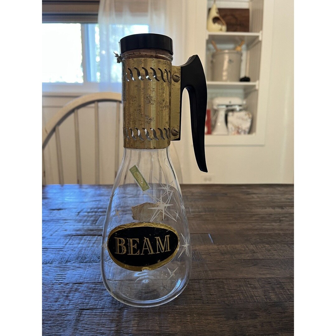 1963 Jim Beam Atomic Star Decanter Coffee Pot Liquor Bottle - Etsy