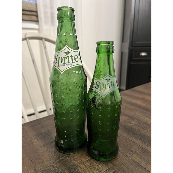 Vintage Sprite Bottle - Etsy