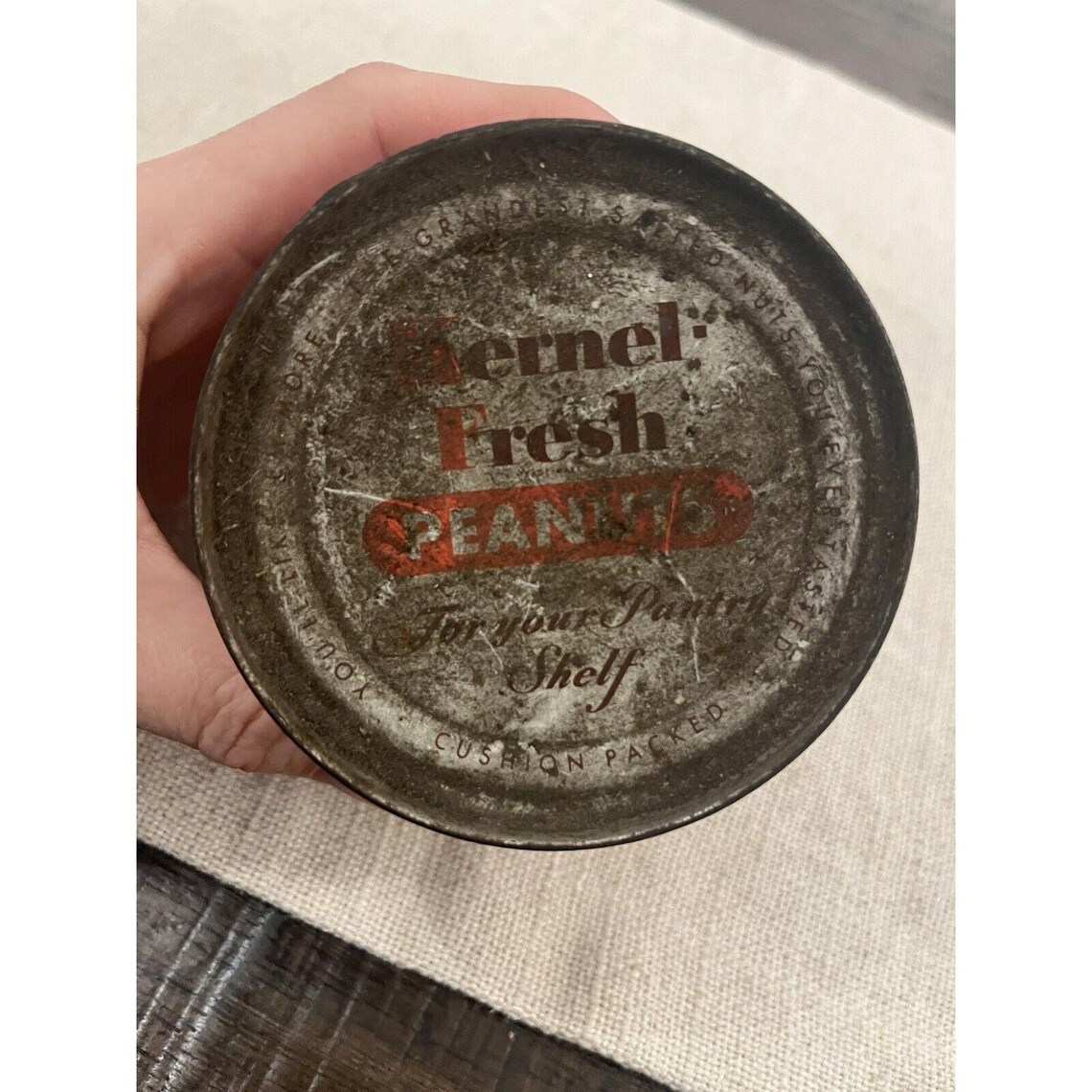 Vintage Kernel Fresh Peanuts Tin Blanched Virginia 1940’s Home Decor - Etsy
