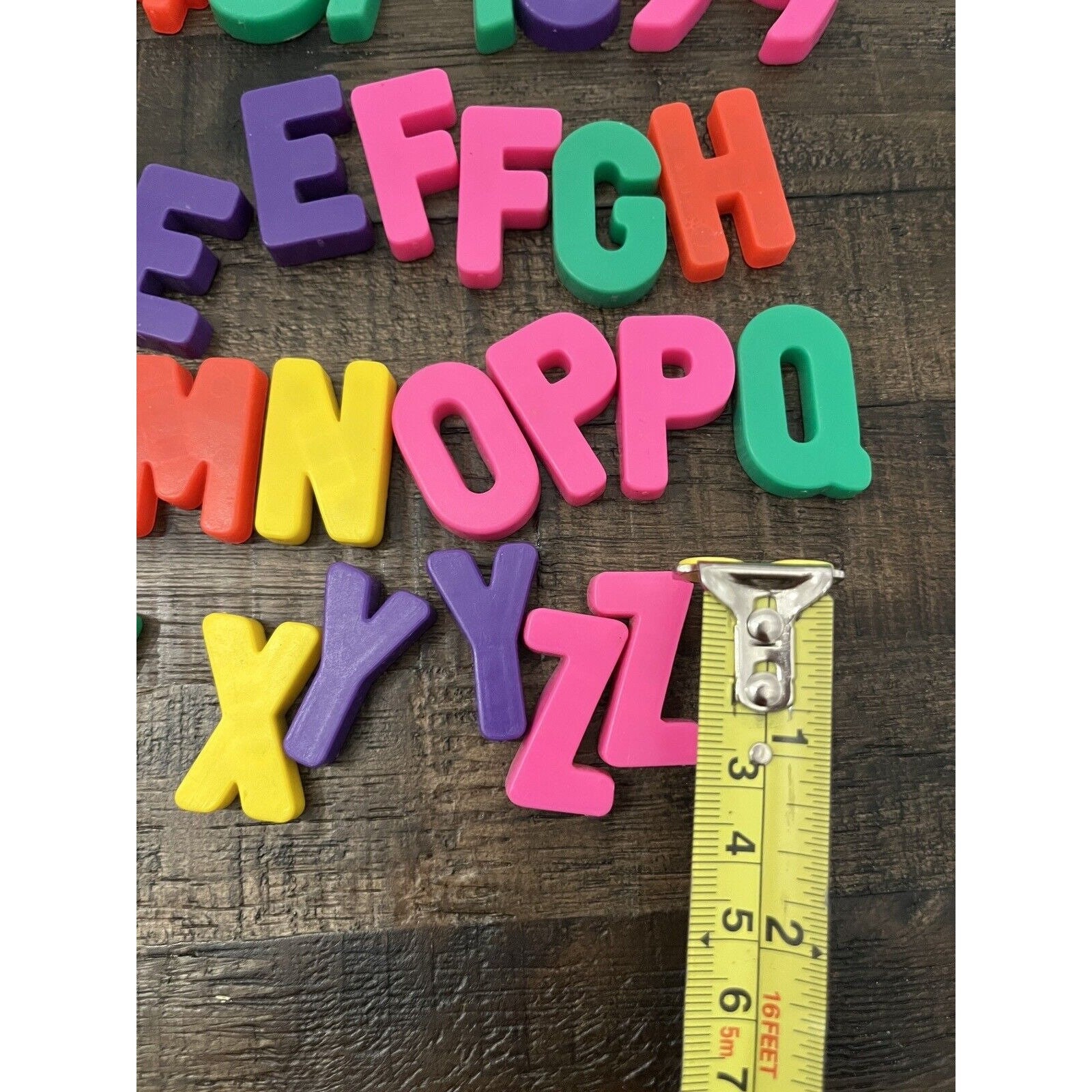 Vintage Magnetic Fridge Alphabet Letters Numbers Lot Toys - Etsy